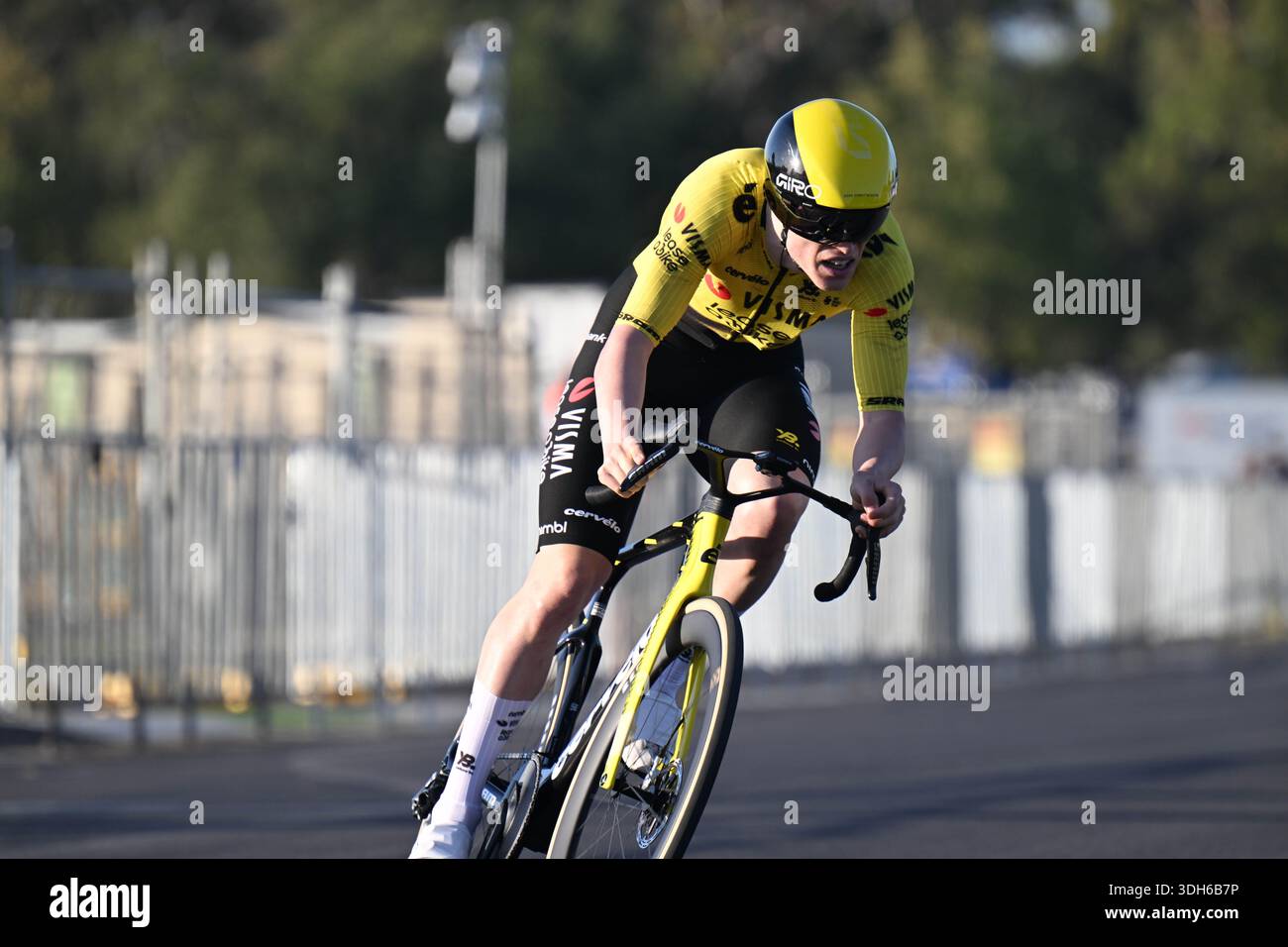 20-01-2026 Tour Down Under; Tappa Prologo Adelaide; 2026, Visma - Lease A Bike; Hagenes, Per ...