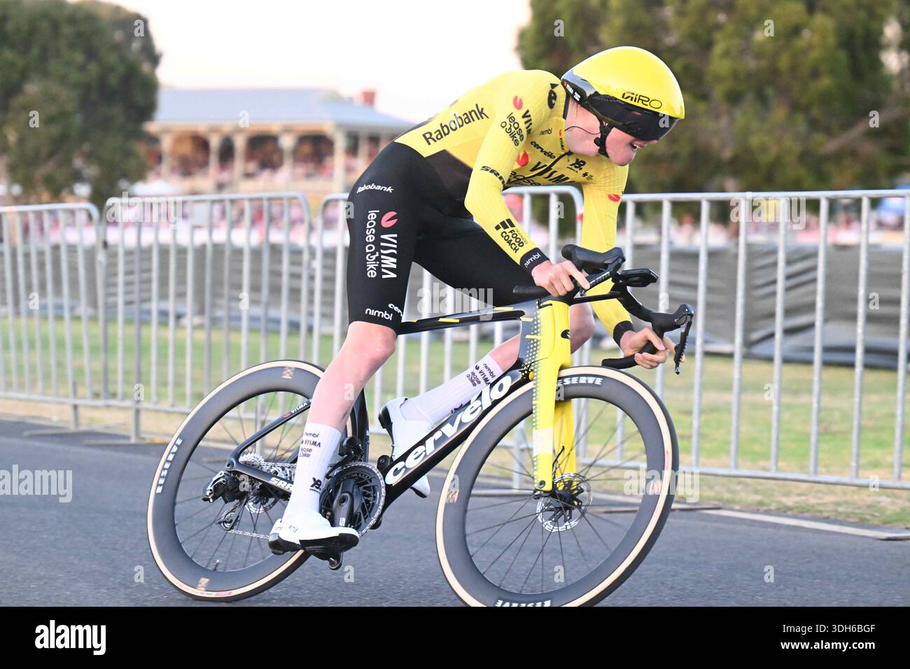 Adelaide, Australia. 20-01-2026 Tour Down Under; Tappa Prologo Adelaide; 2026, Visma - Lease A ...