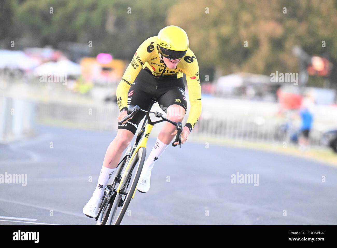 Adelaide, Australia. 20-01-2026 Tour Down Under; Tappa Prologo Adelaide; 2026, Visma - Lease A ...