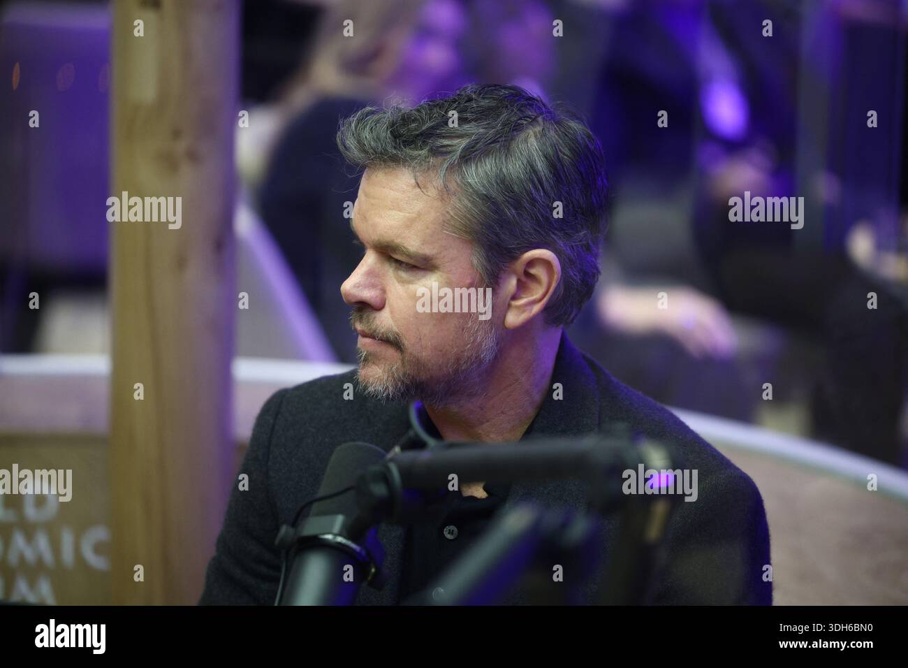 Davos, Switzerland. 20th Jan, 2026. Matt Damon during the World ...