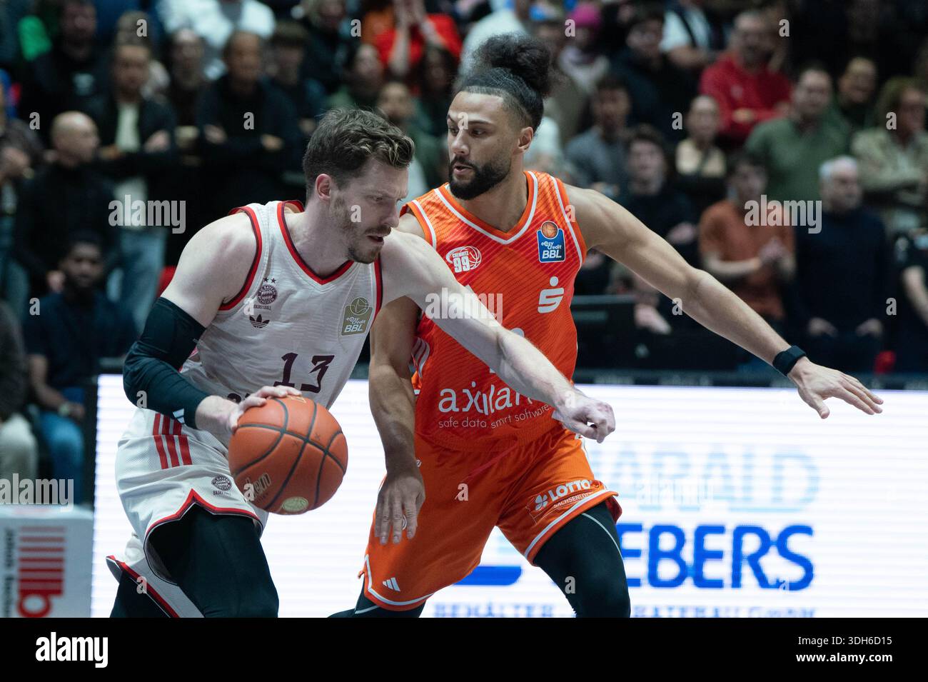 Chemnitz, Germany January 18, 2026: 1.BBL - 2025/2026 - Niners Chemnitz ...