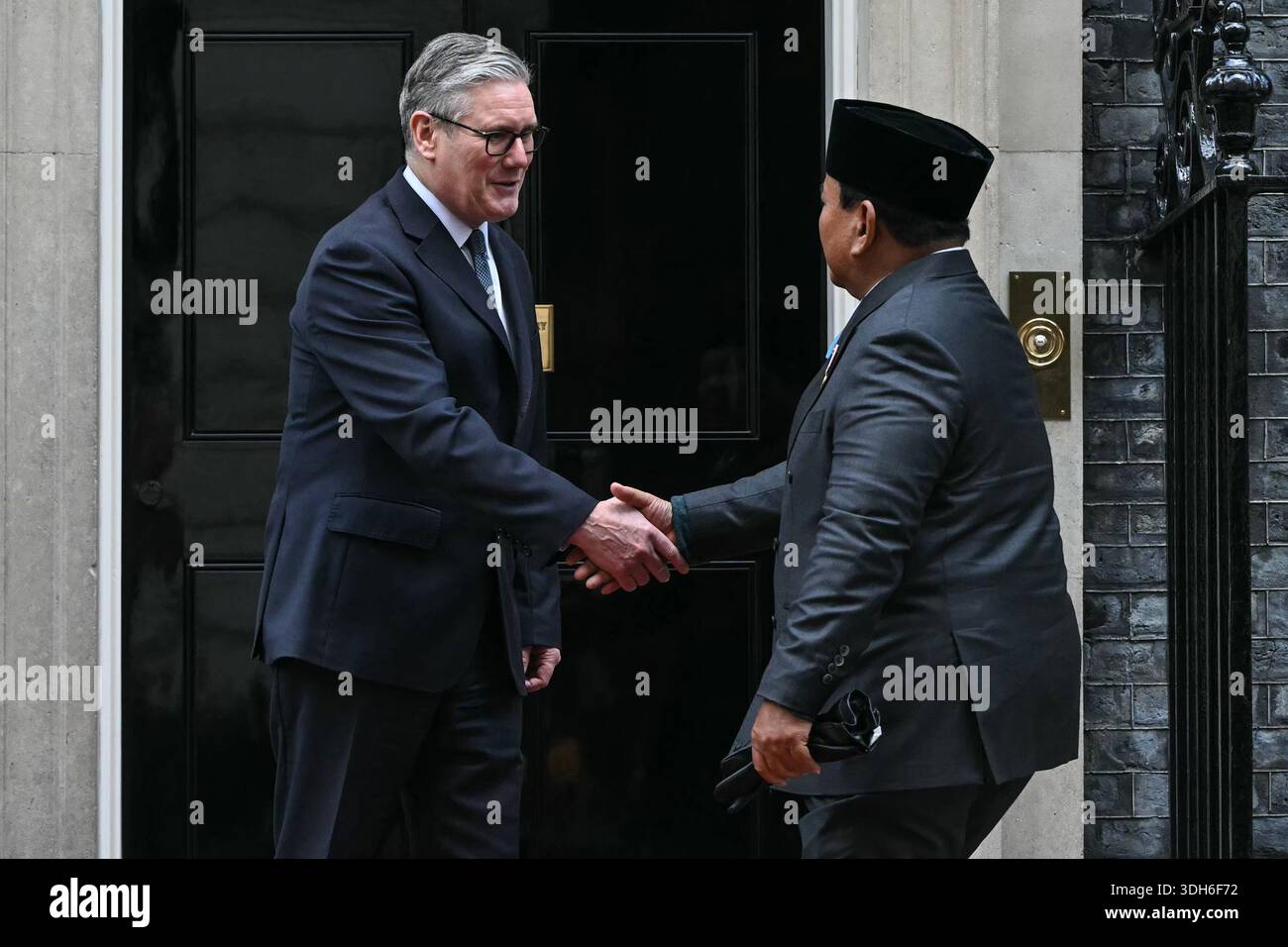 Prime Minister Sir Keir Starmer welcomes President of Indonesia Prabowo ...