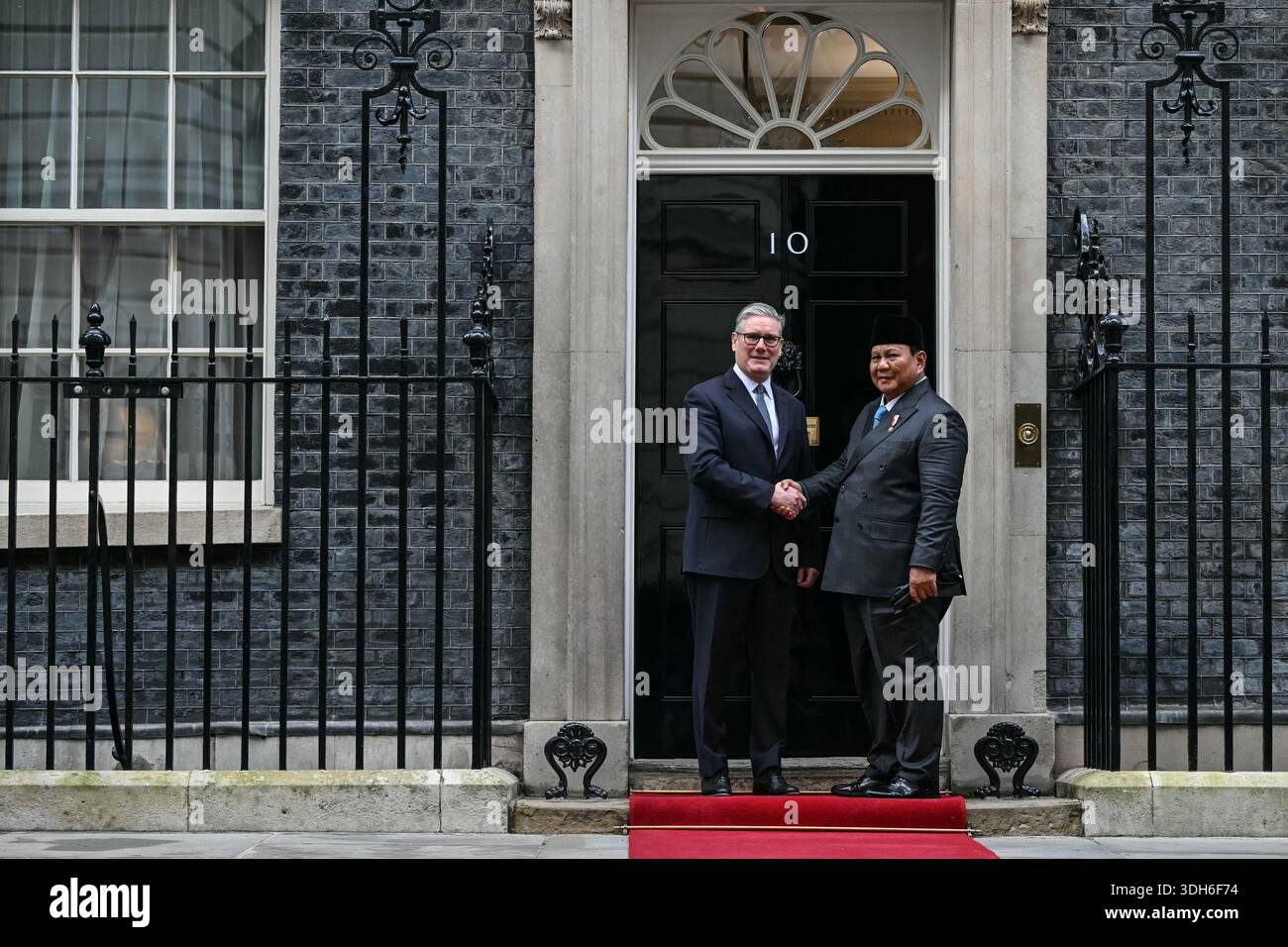 Prime Minister Sir Keir Starmer welcomes President of Indonesia Prabowo ...