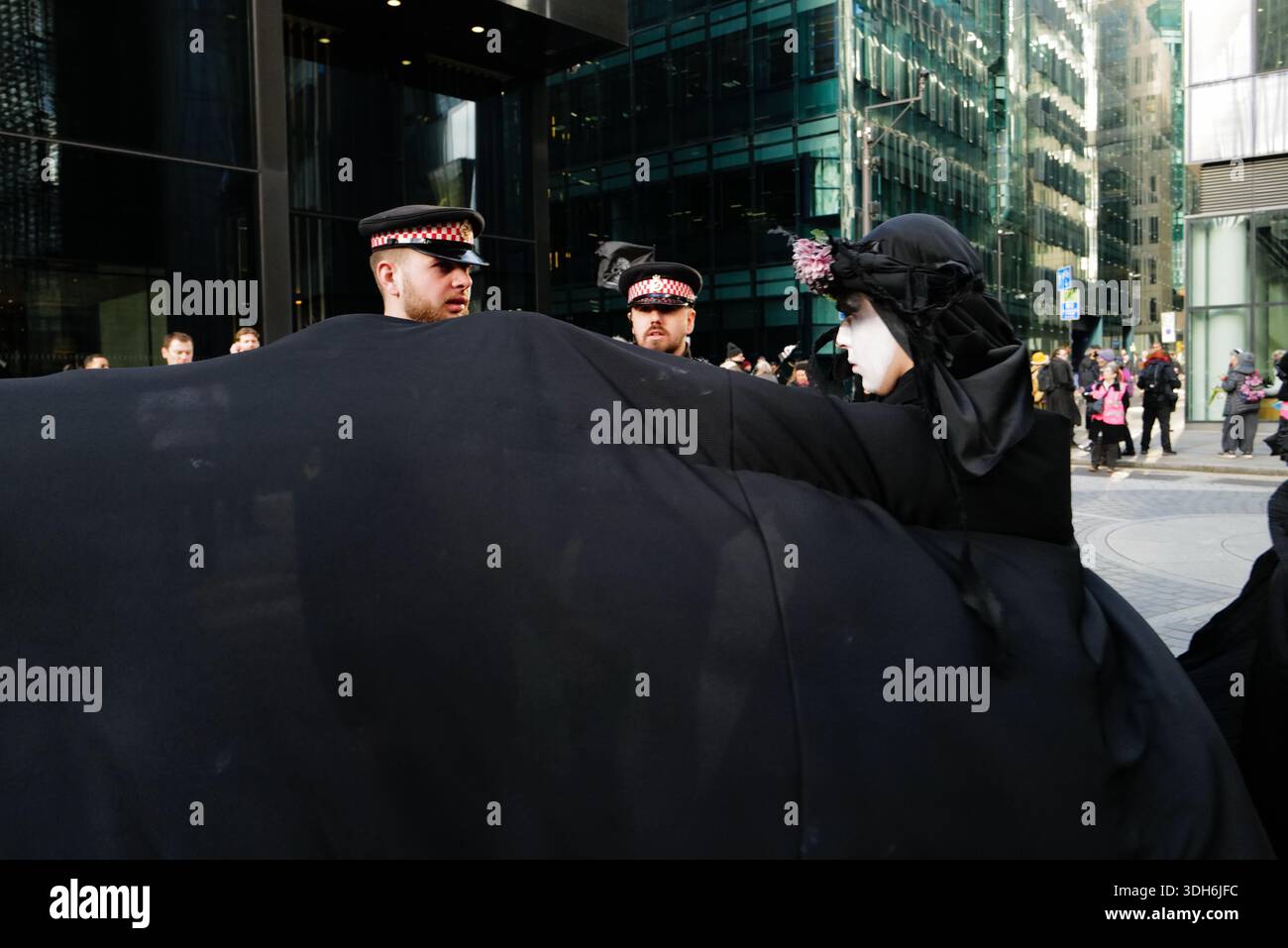 20th January 2025. London, UK. Extinction Rebellion campaigners gather ...