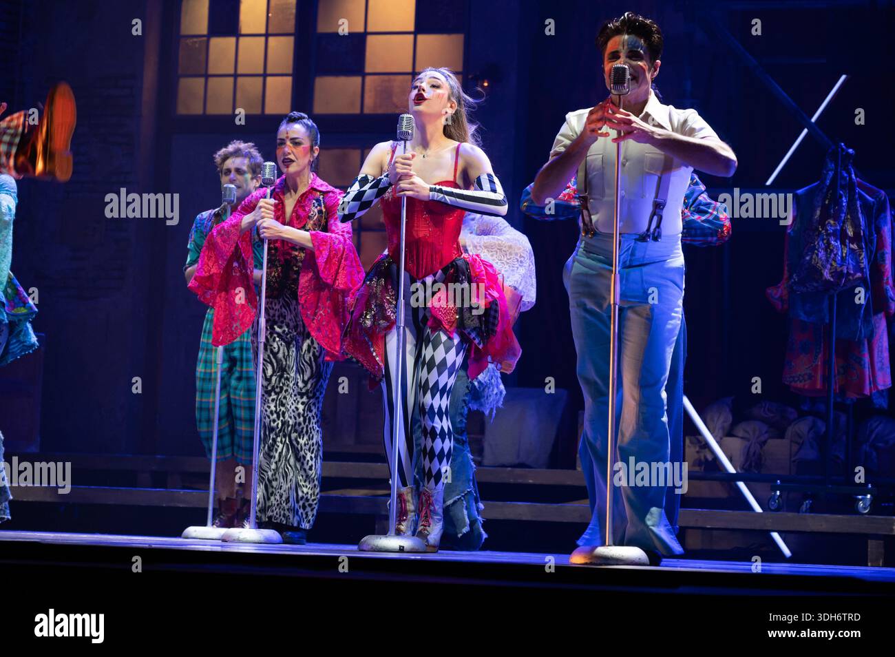 Madrid, Spain. 20th Jan, 2026. The cast perform during the presentation ...