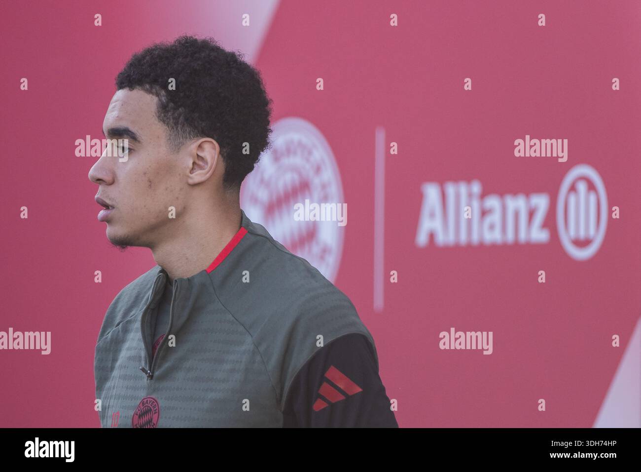 MUNICH, GERMANY - JANUARY 20: Jamal Musiala (FC FC Bayern Munich, 10 ...