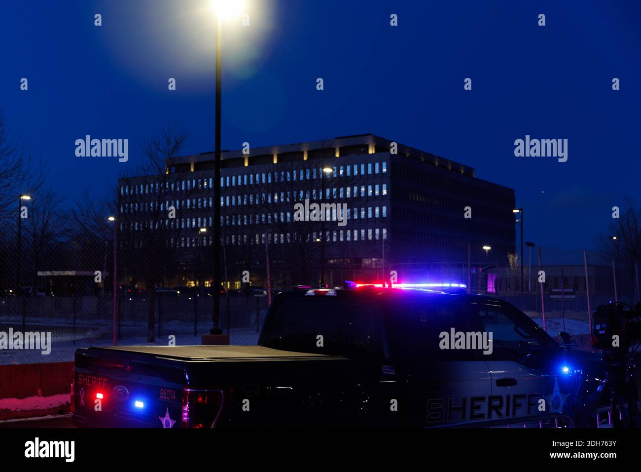 Minneapolis, USA. 19th Jan, 2026. Protests continue against ICE in ...