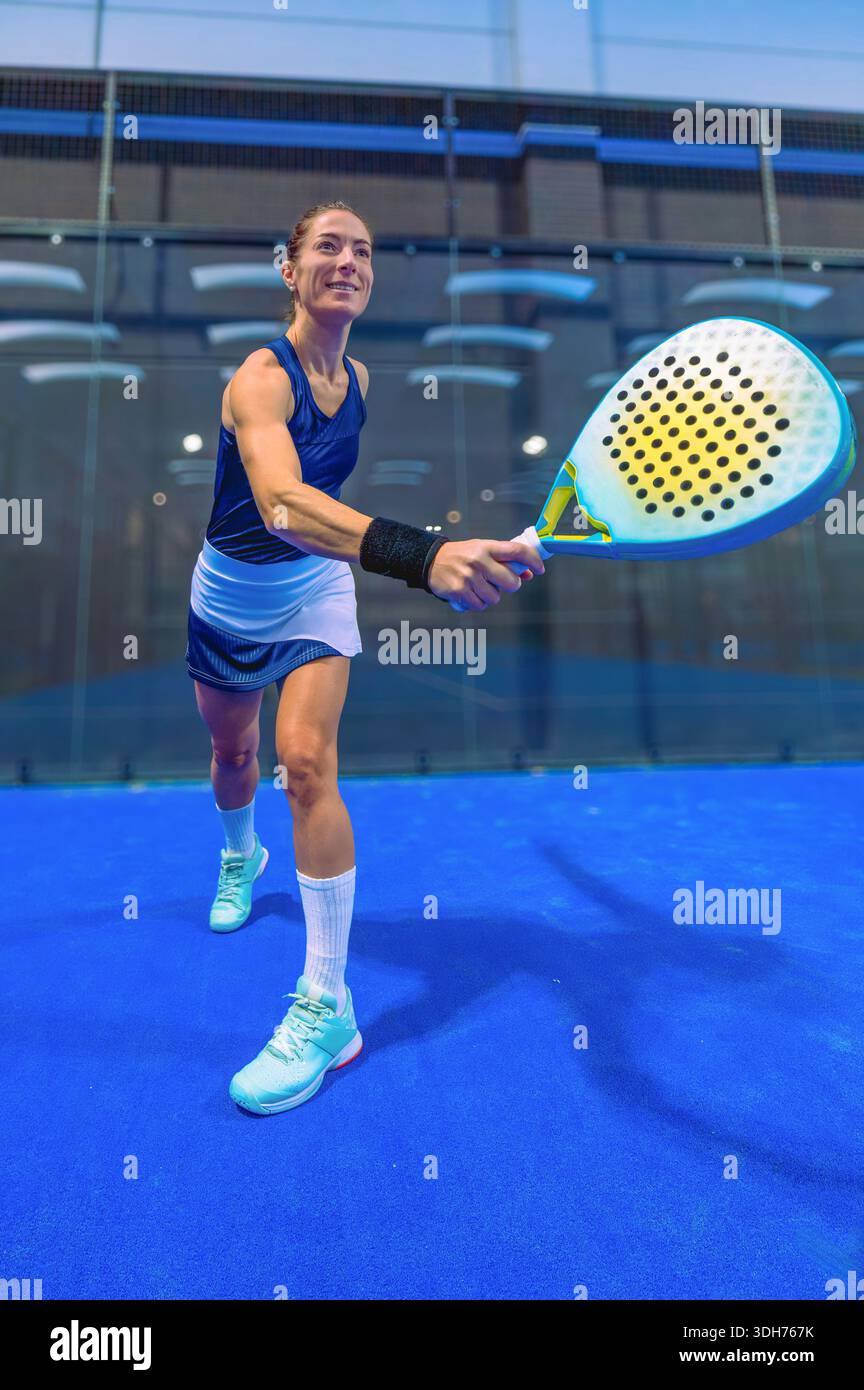 Professional female padel player hi-res stock photography and images ...