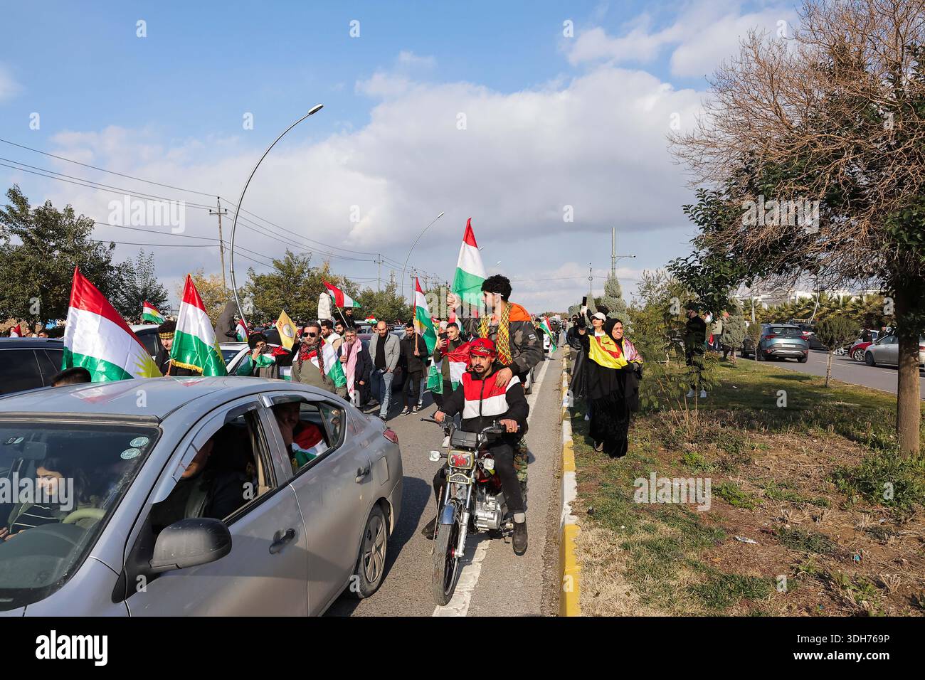 Erbil, Kurdistan Region, Iraq. 20th Jan, 2026. ERBIL IRAQ Mass ...