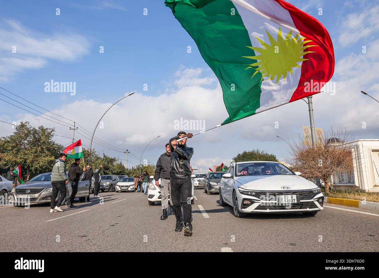 Erbil, Kurdistan Region, Iraq. 20th Jan, 2026. ERBIL IRAQ Mass ...
