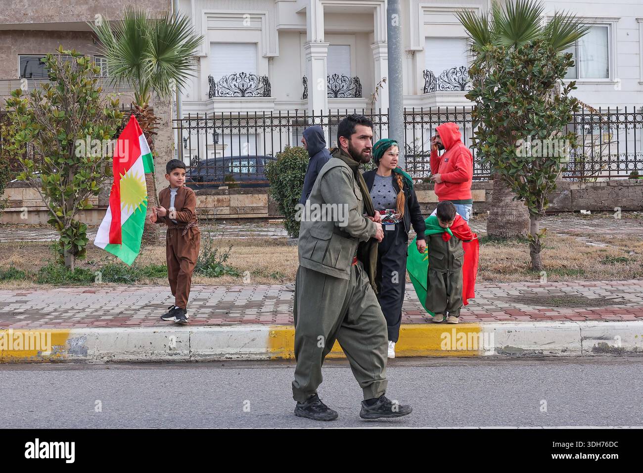 Erbil, Kurdistan Region, Iraq. 20th Jan, 2026. ERBIL IRAQ Mass ...