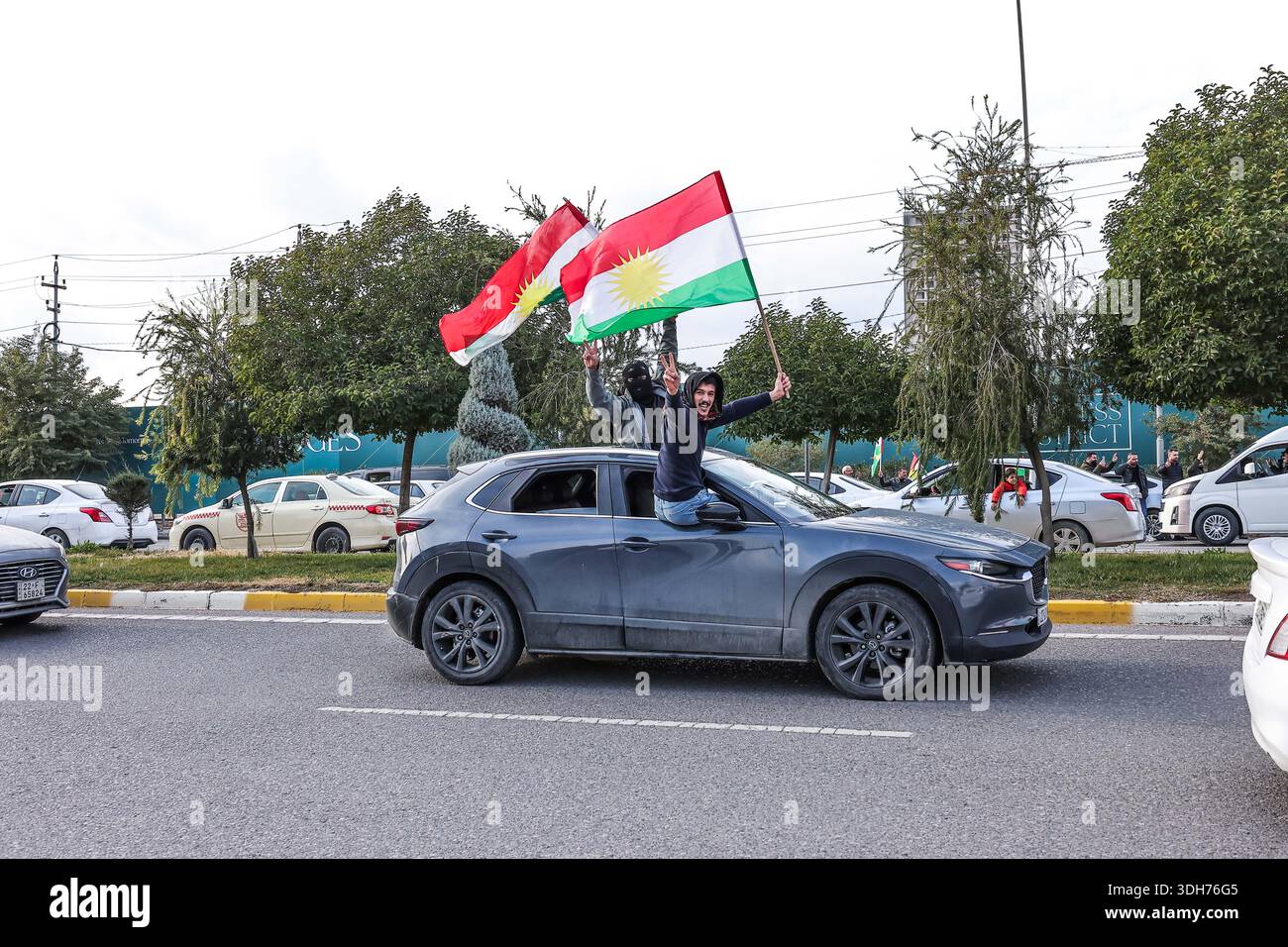 Erbil, Kurdistan Region, Iraq. 20th Jan, 2026. ERBIL IRAQ Mass ...