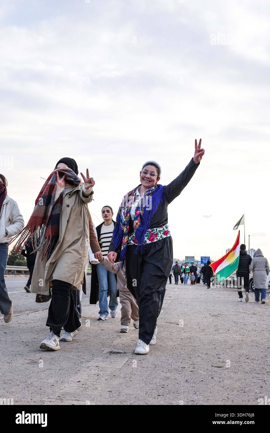 Erbil, Kurdistan Region, Iraq. 20th Jan, 2026. ERBIL IRAQ Mass ...