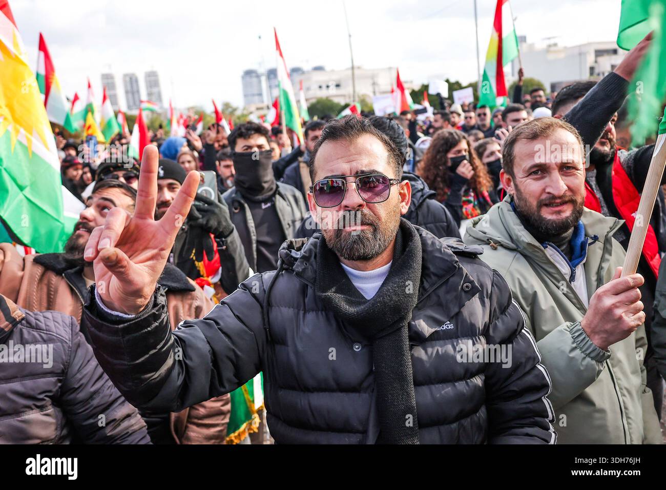 Erbil, Kurdistan Region, Iraq. 20th Jan, 2026. ERBIL IRAQ Mass ...