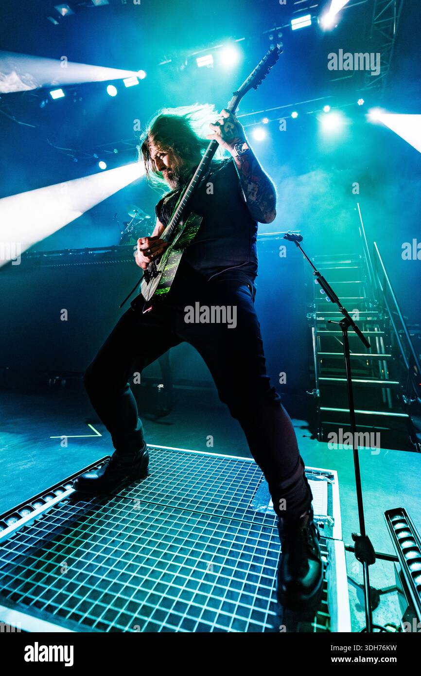 Chris Hermsdoerfer of Beyond the Black Live at the O2 Shepherds Bush ...