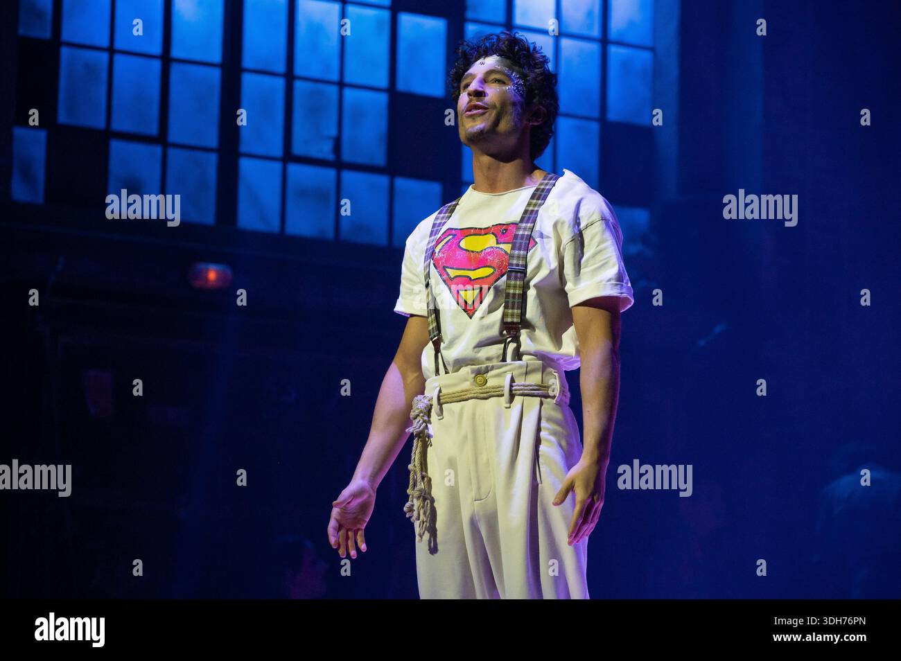 Madrid, Spain. 20th Jan, 2026. Actor Ferran Faba performs during the ...