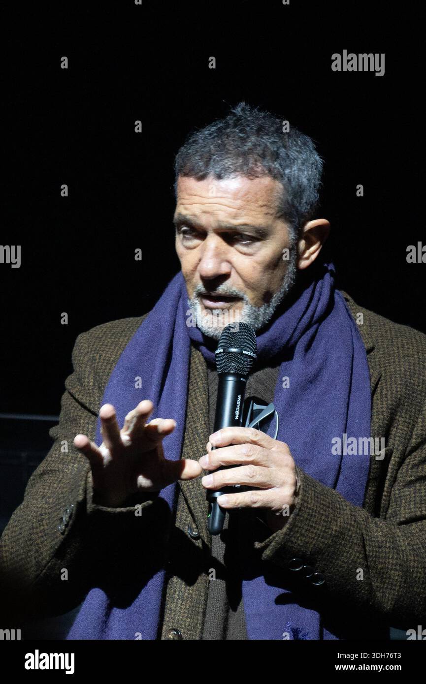 Madrid, Spain. 20th Jan, 2026. Actor Antonio Banderas attends during ...