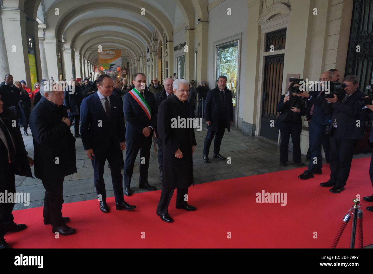 Turin, Italy. 20th Jan, 2026. Turin, President Mattarella visits the ...