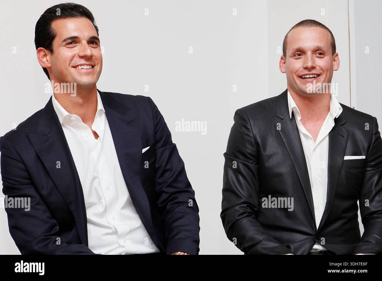 FILE - Oren and Tal Alexander speak at a panel at the Rockstars of Real ...