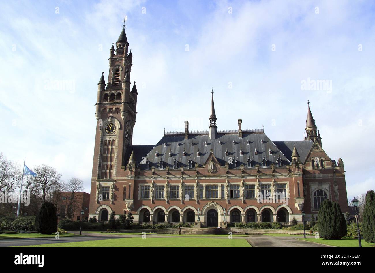 The Peace Palace in The Hague is the seat of the International Court of ...
