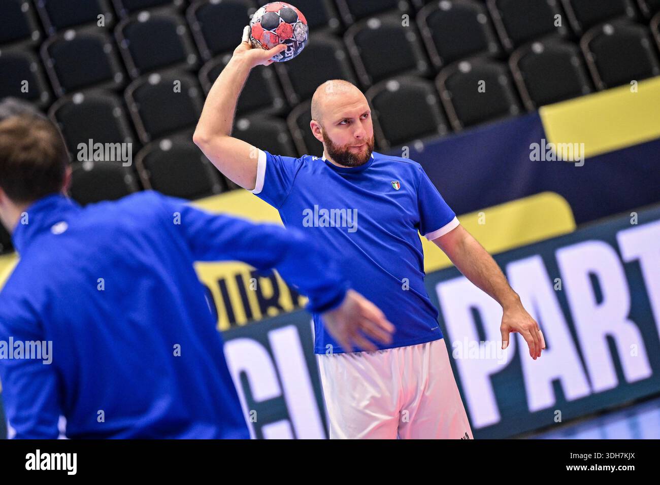Kristianstad, Sweden. 20th Jan, 2026. Poland vs Italy, Handball match ...
