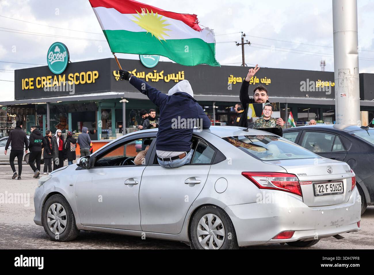 Mass demonstrations swept through Erbil as a diverse crowd of women ...