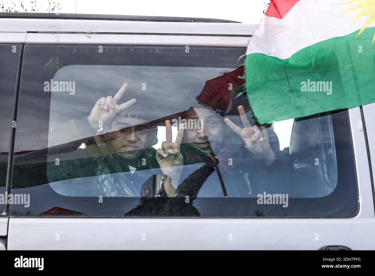 Mass demonstrations swept through Erbil as a diverse crowd of women ...
