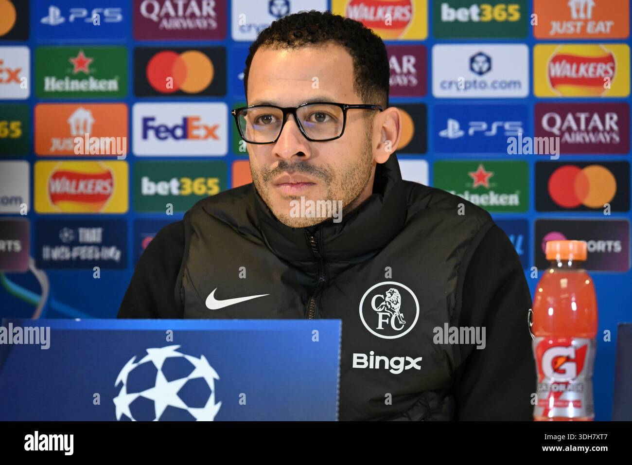 London, UK. Liam Rosenoir, Head Coach Chelsea FC, UEFA Champions League ...