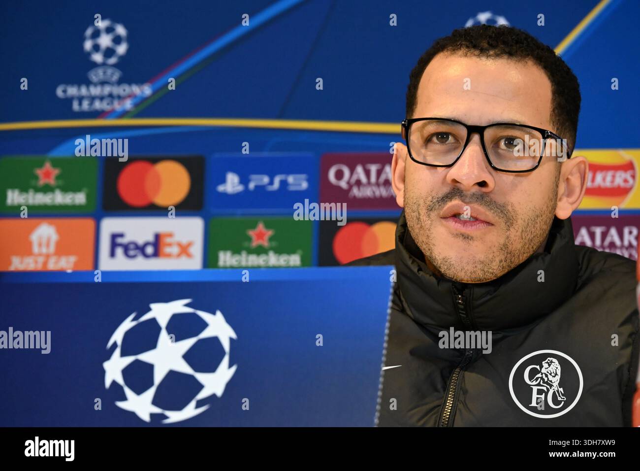 London, UK. Liam Rosenoir, Head Coach Chelsea FC, UEFA Champions League ...