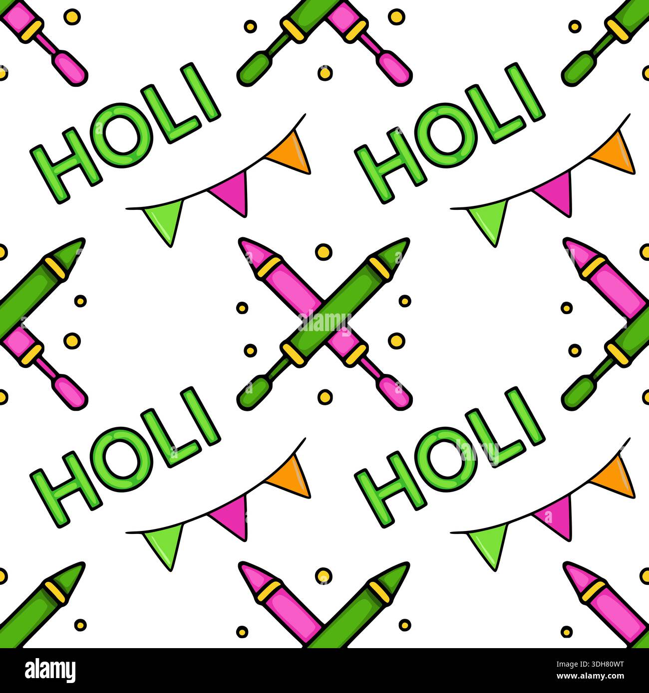 Holi pichkari water guns hi-res stock photography and images - Alamy
