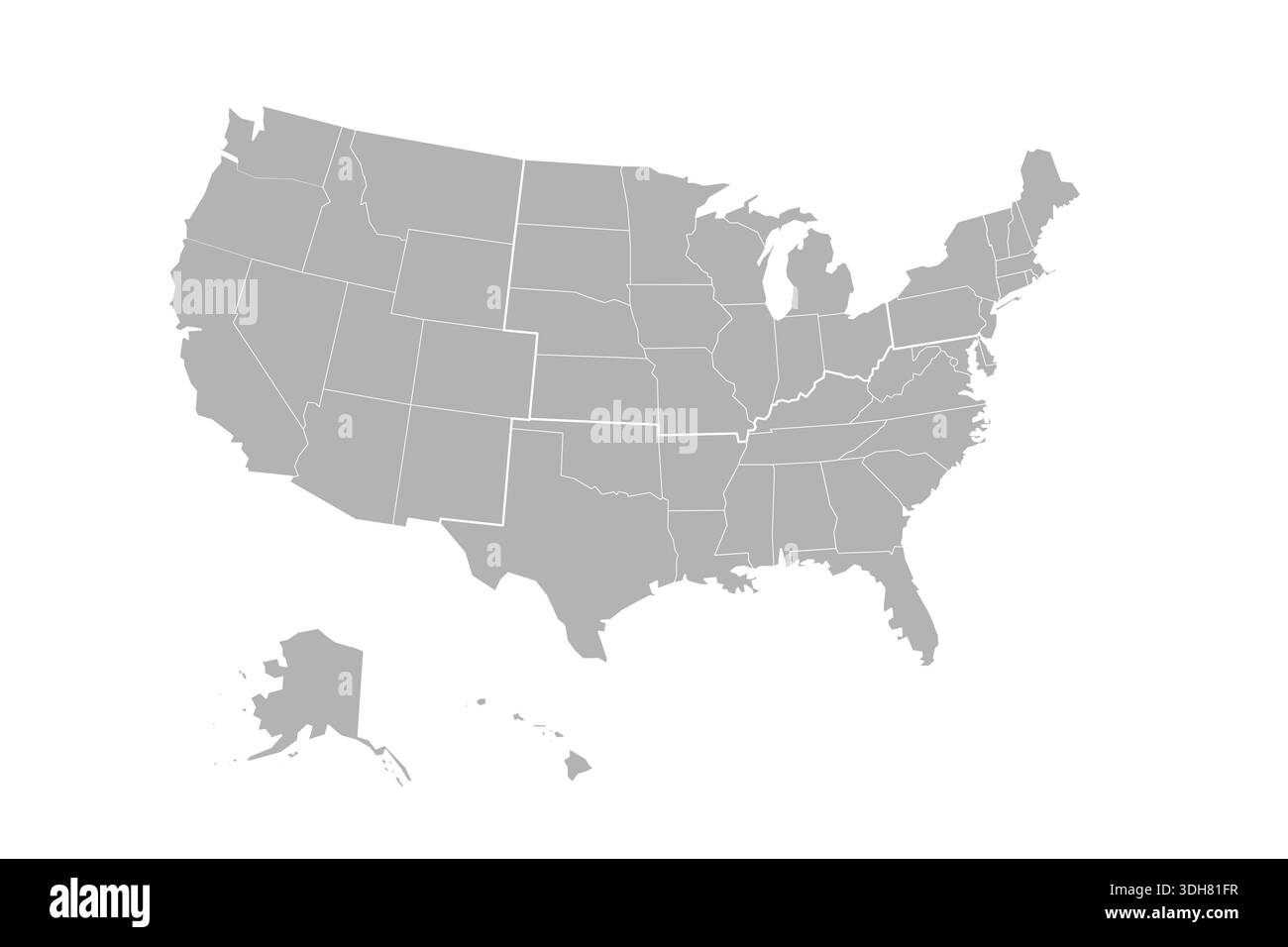 Regions and Divisions of United States - statistical units defined by ...