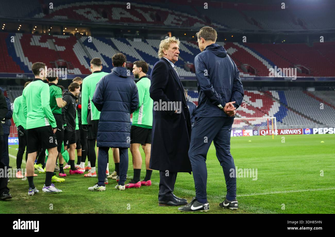 Munich, Germany. 20th Jan, 2026. Jean-Marie Pfaff and Union's head ...