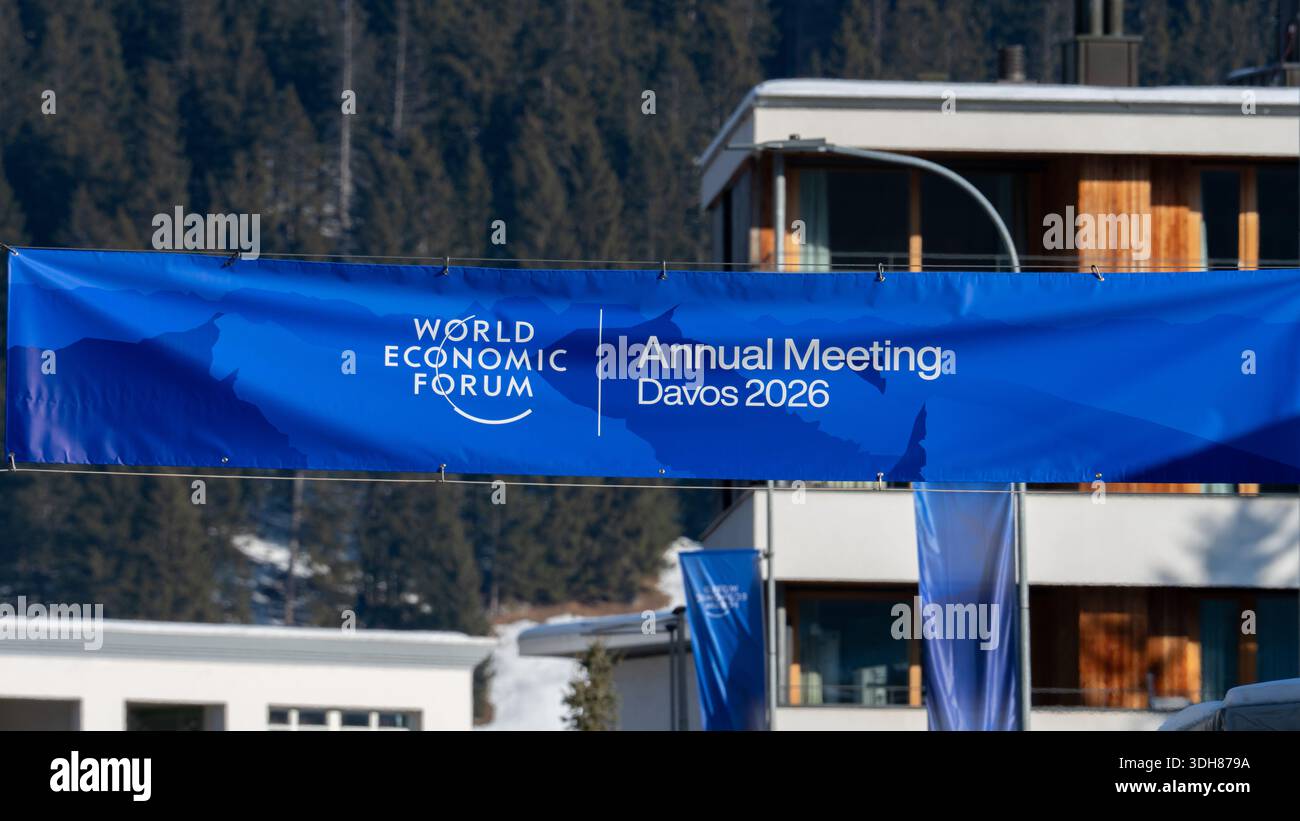 Davos 2026 hi-res stock photography and images - Alamy
