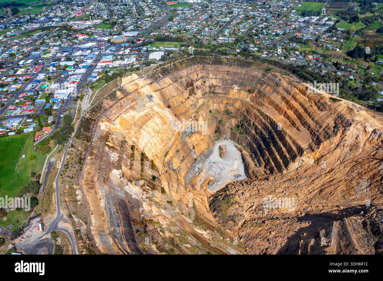 The Martha Gold Mine, Waihi, Coromandel Peninsula, Waikato Region ...