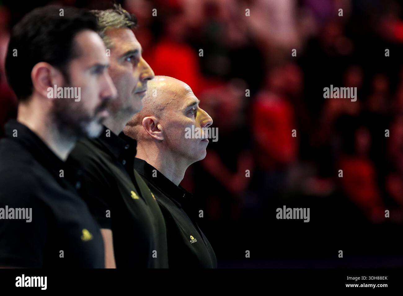 Belgrade, Serbia. 20th Jan, 2026. David Martin Lozano, Head Coach of ...