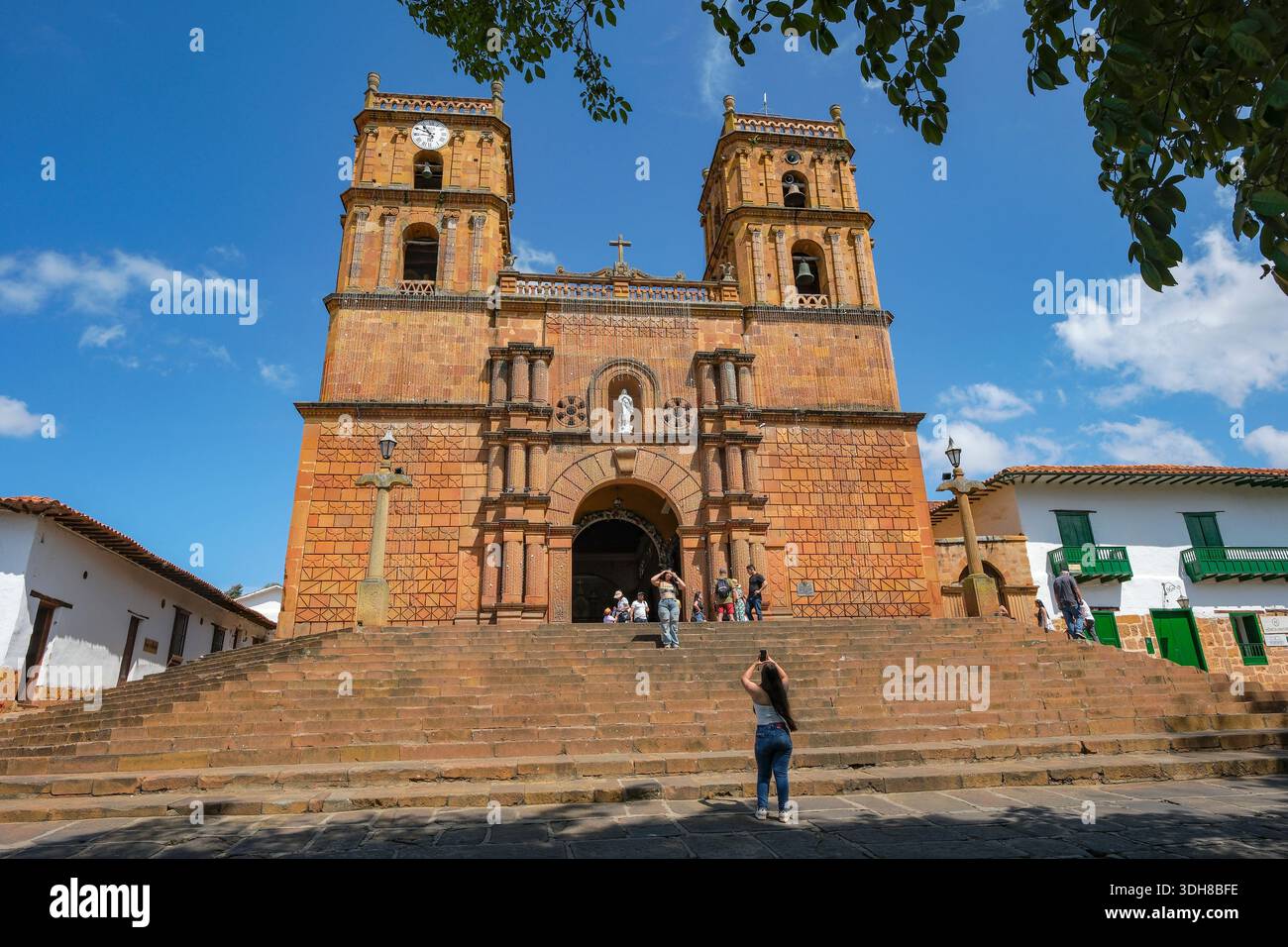Barichara, Colombia - January 9, 2026: Church of the Immaculate ...