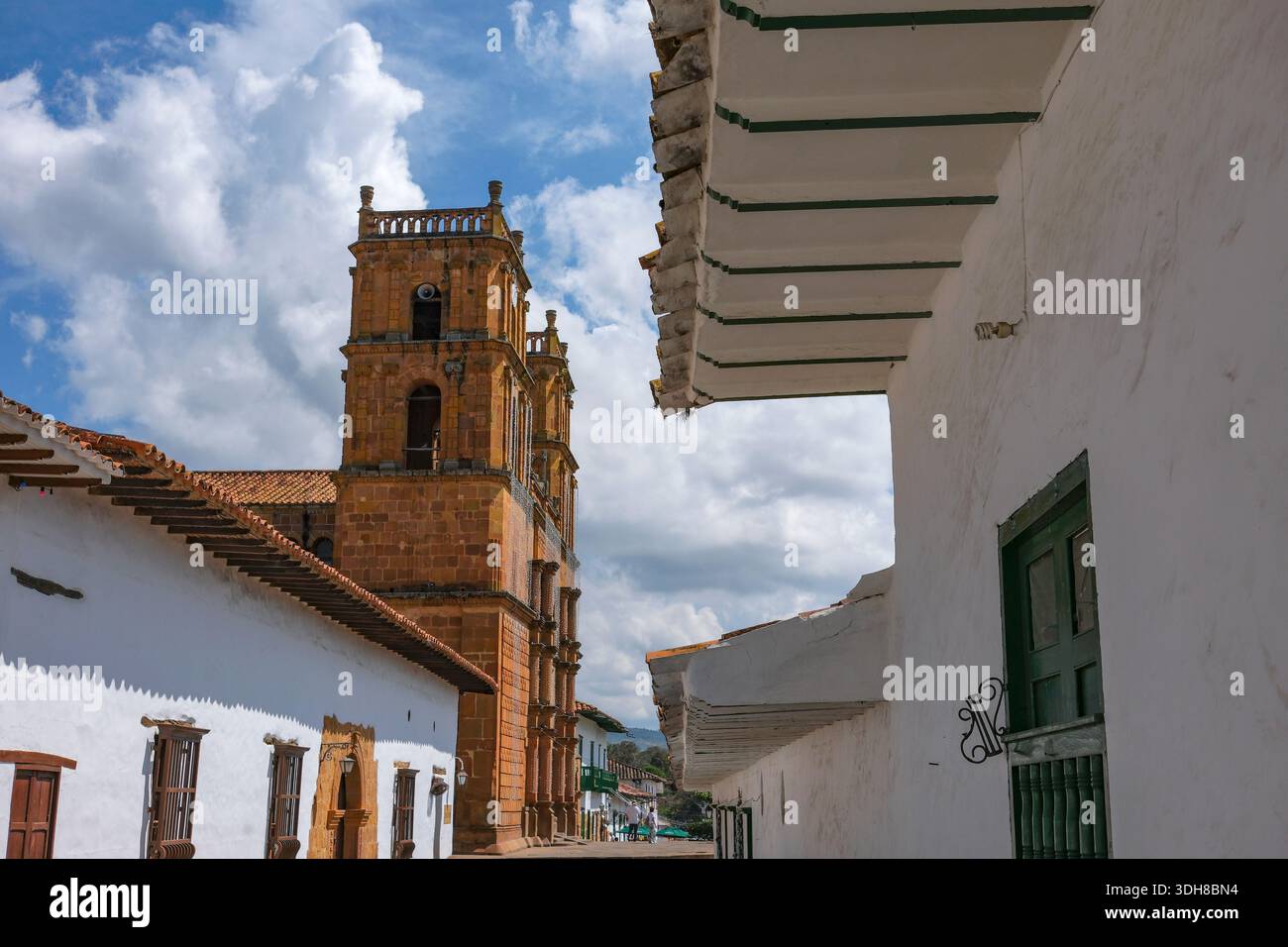 Barichara, Colombia - January 9, 2026: Church of the Immaculate ...