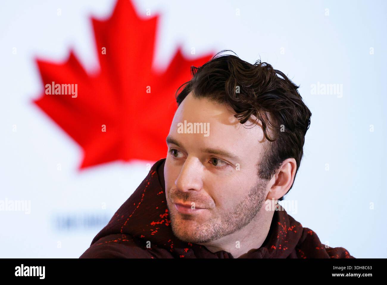 Calgary, Canada. 20th Jan, 2026. Team captain Tyler McGregor is shown ...