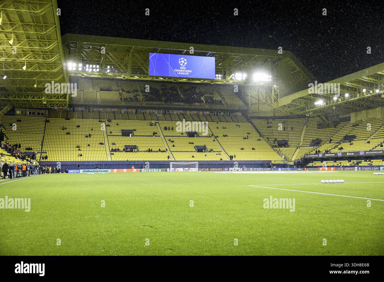 VILLARREAL - Estadio de la Cerámic before the UEFA Champions League ...