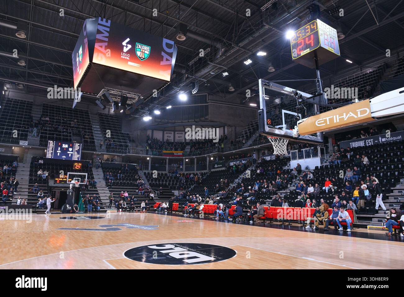 Astroballe general view during the Turkish Airlines EuroLeague ...