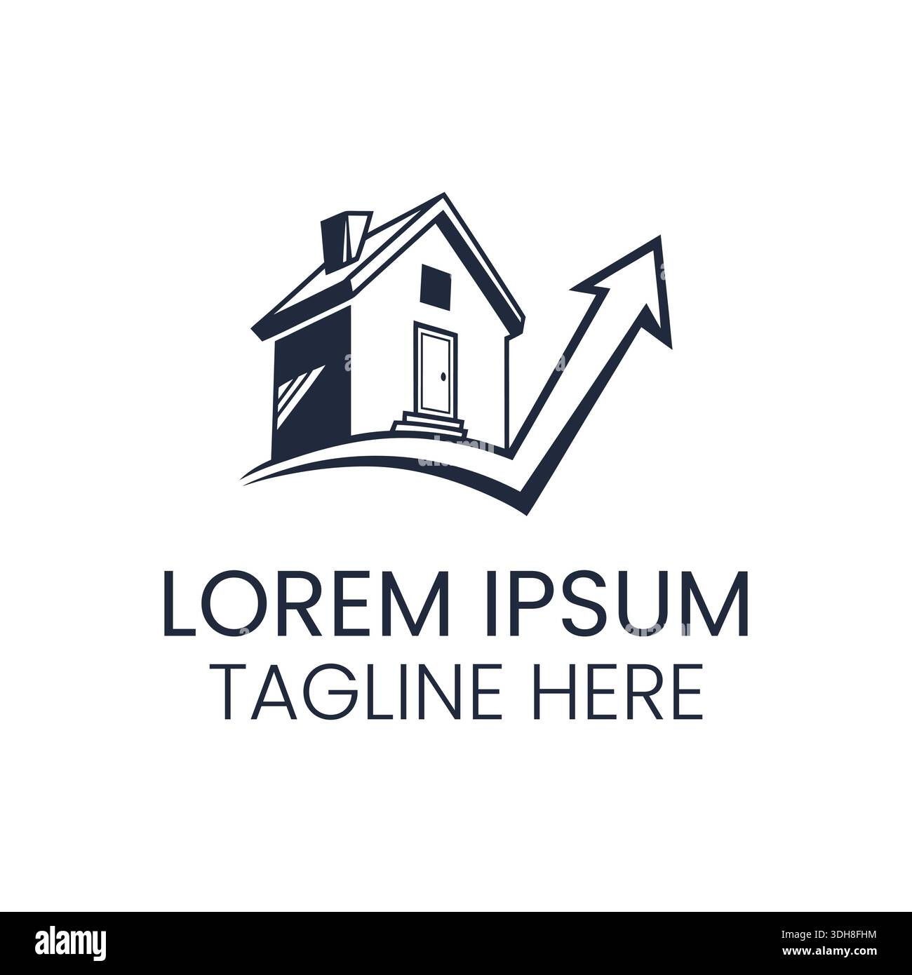 Real estate design icon Stock Vector Images - Alamy