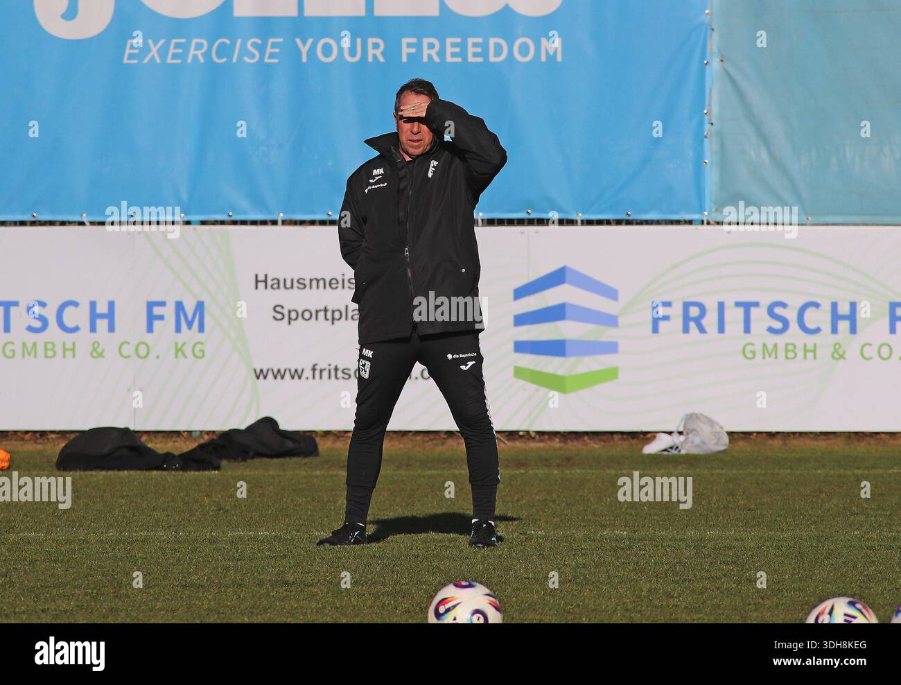 Soccer, Men, 3rd League, Season 2025/2026, TSV Munich 1860, Training ...