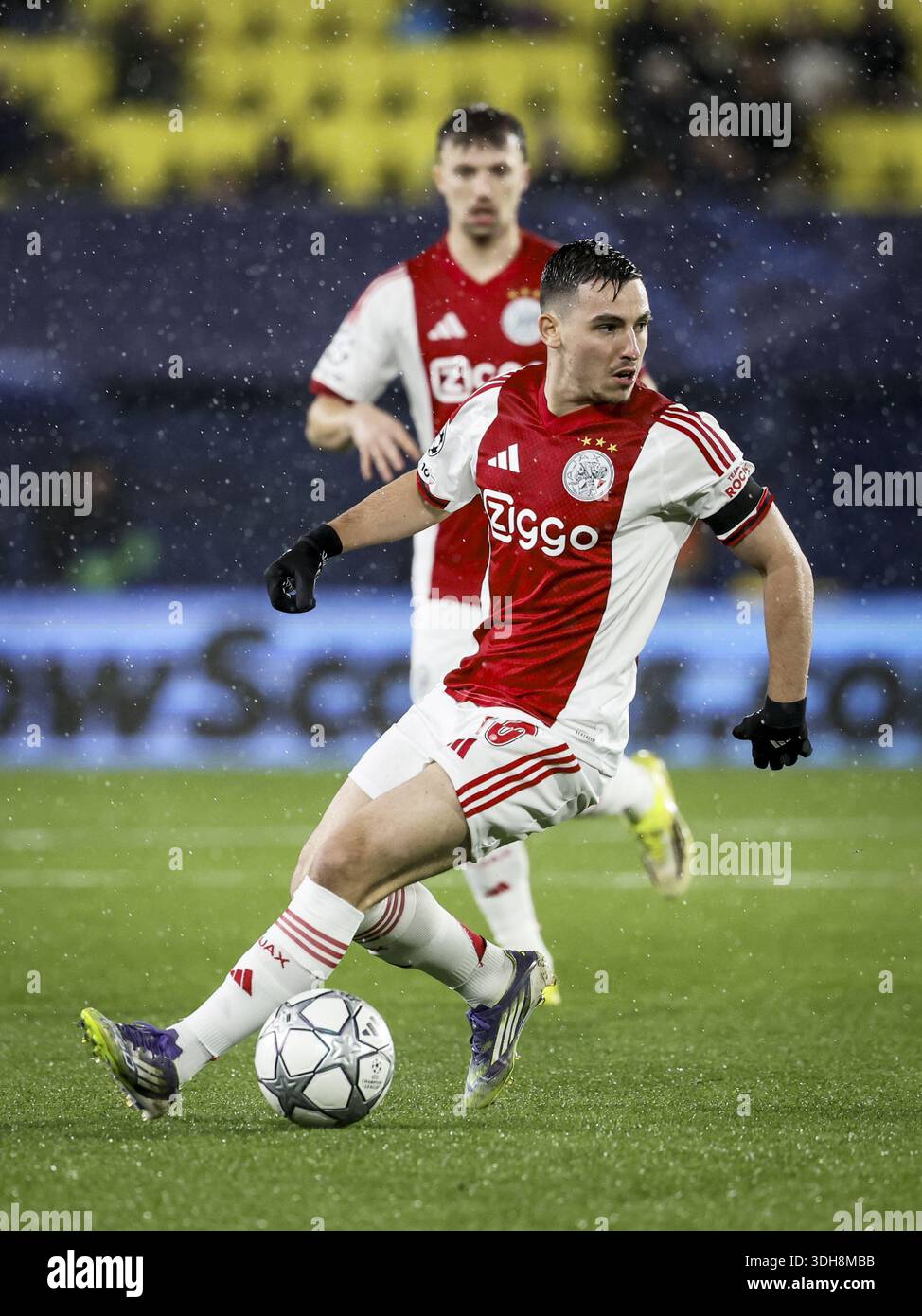 VILLARREAL - Oscar Gloukh of AFC Ajax during the UEFA Champions League ...