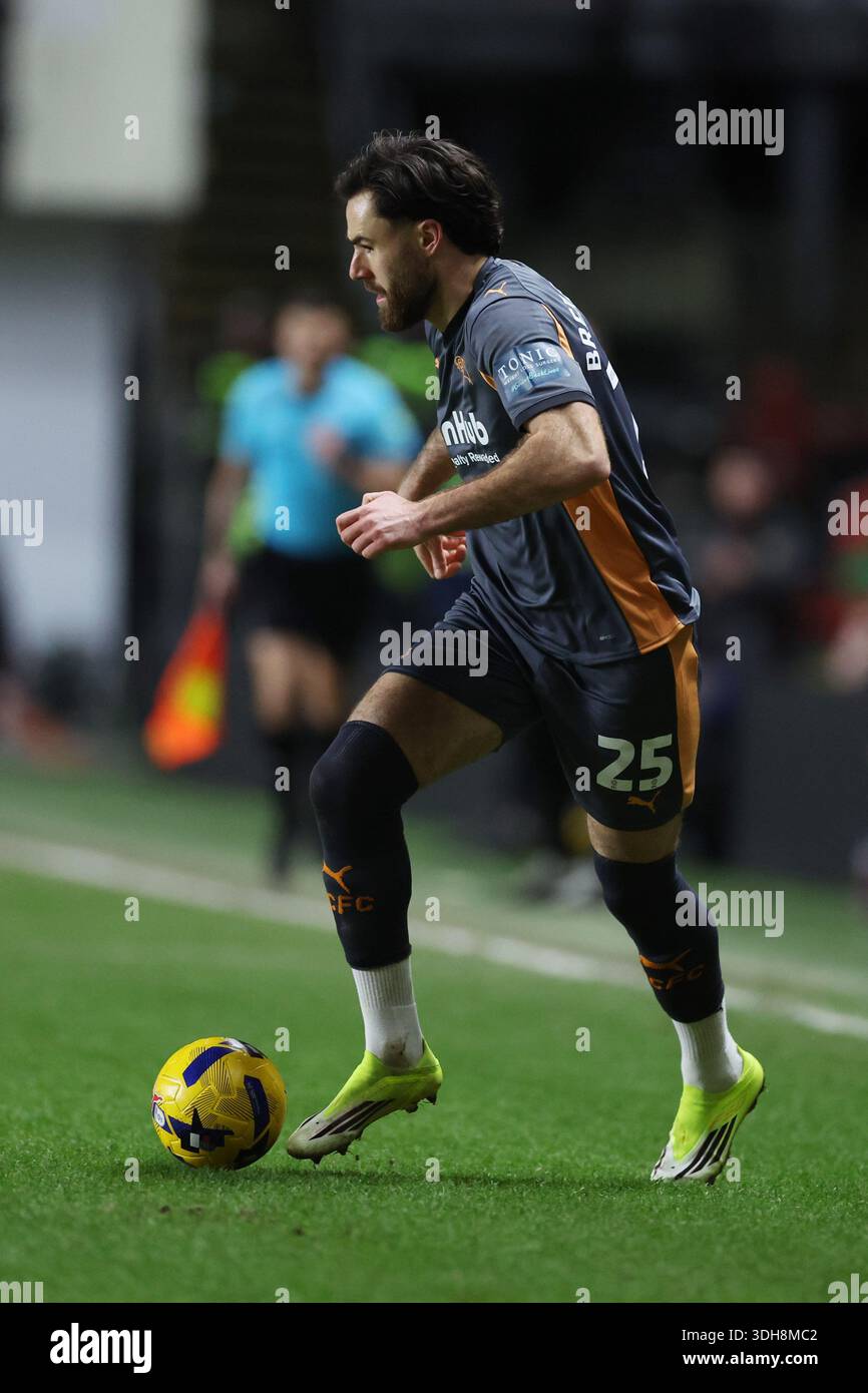 Derby County's Ben Brereton Diaz during the Sky Bet Championship match ...