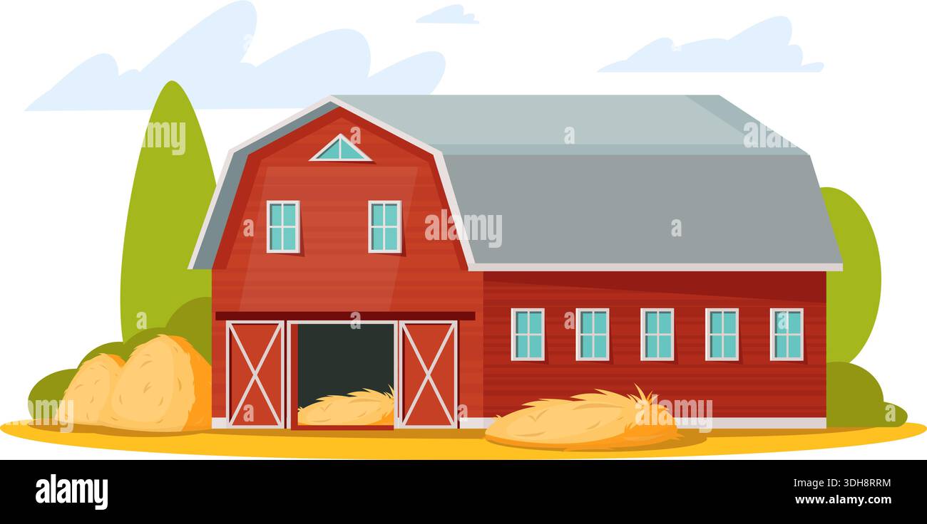 Forage house Stock Vector Images - Alamy