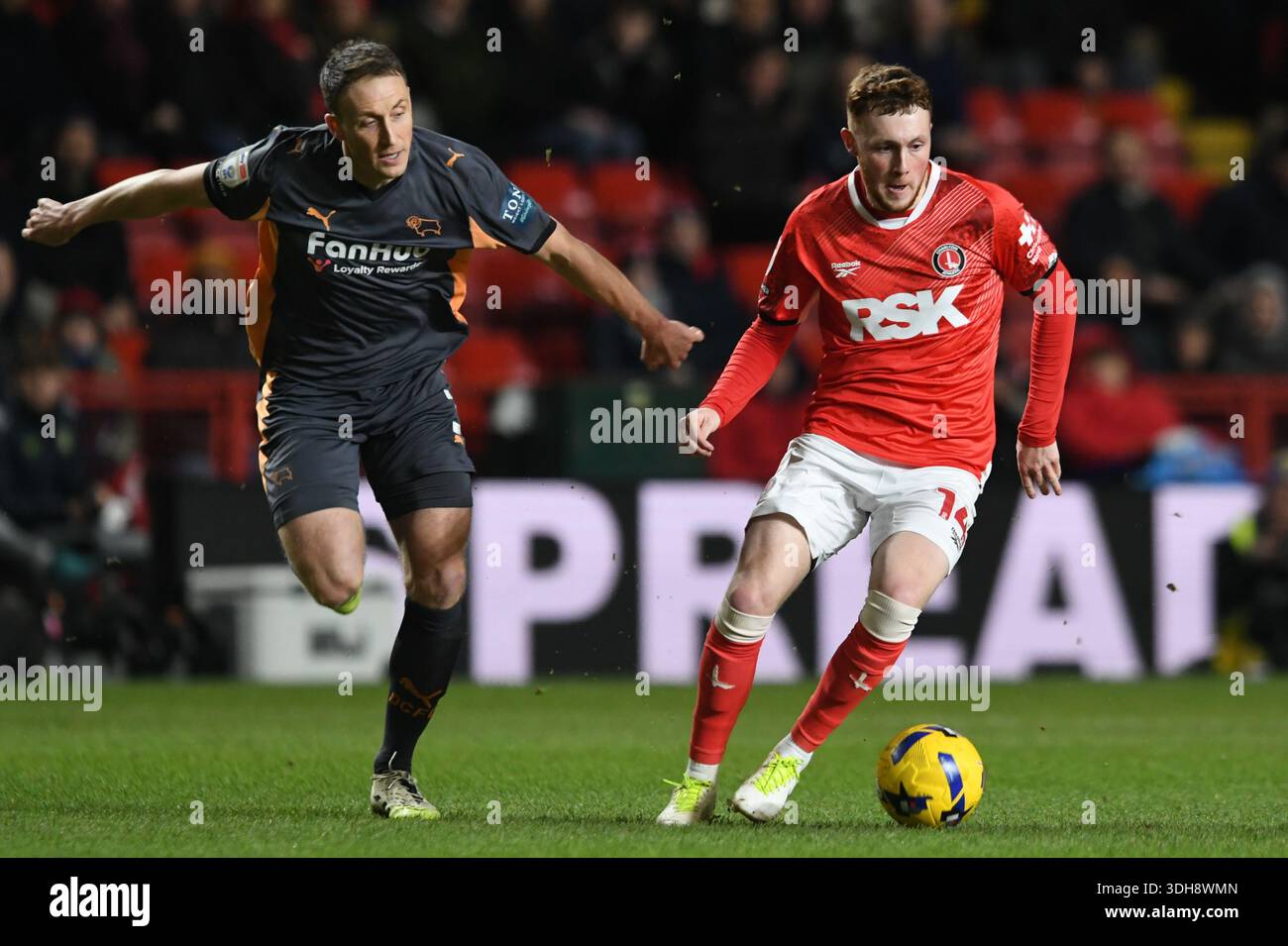 London, England. 20th Jan 2026. Sonny Carey and Craig Forsyth during ...