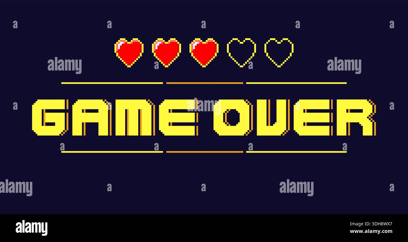 Pause button game ui hi-res stock photography and images - Alamy
