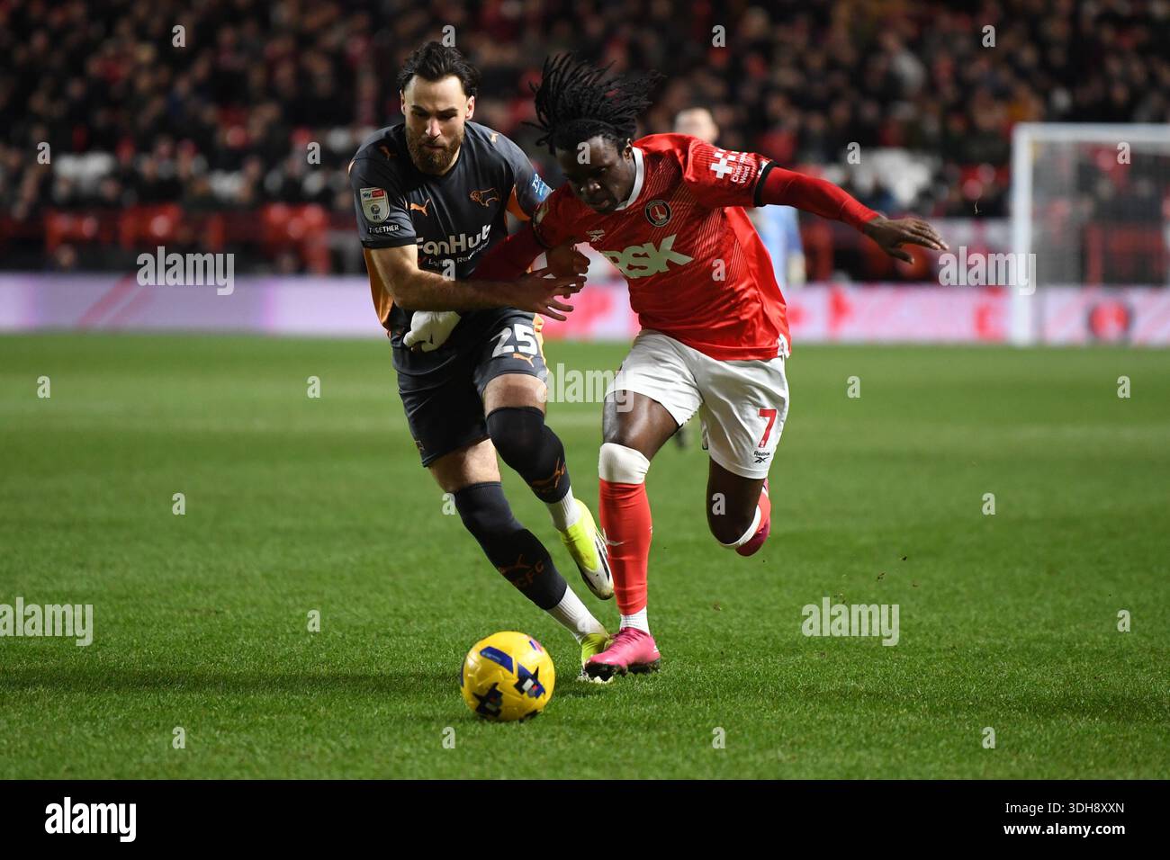 London, England. 20th Jan 2026. Tyreece Campbell and Ben Brereton Díaz ...