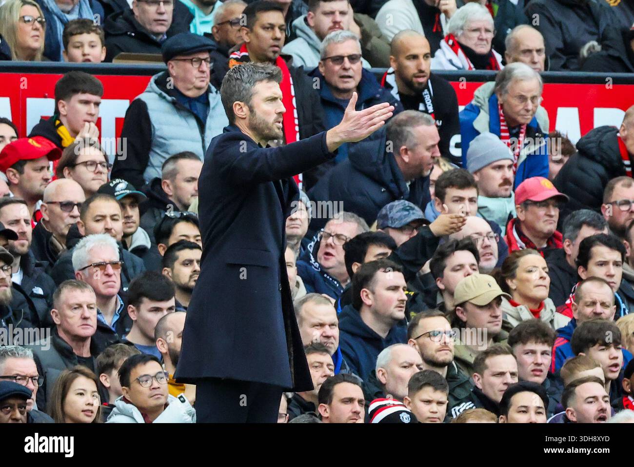 Manchester United first team head coach Michael Carrick (Manager ...