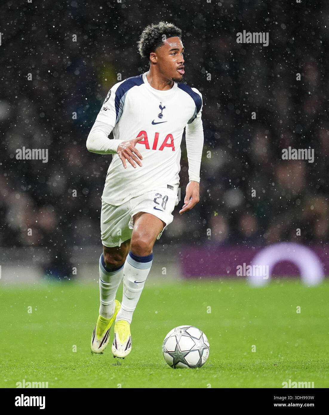 Tottenham Hotspur's Wilson Odobert during the UEFA Champions League ...